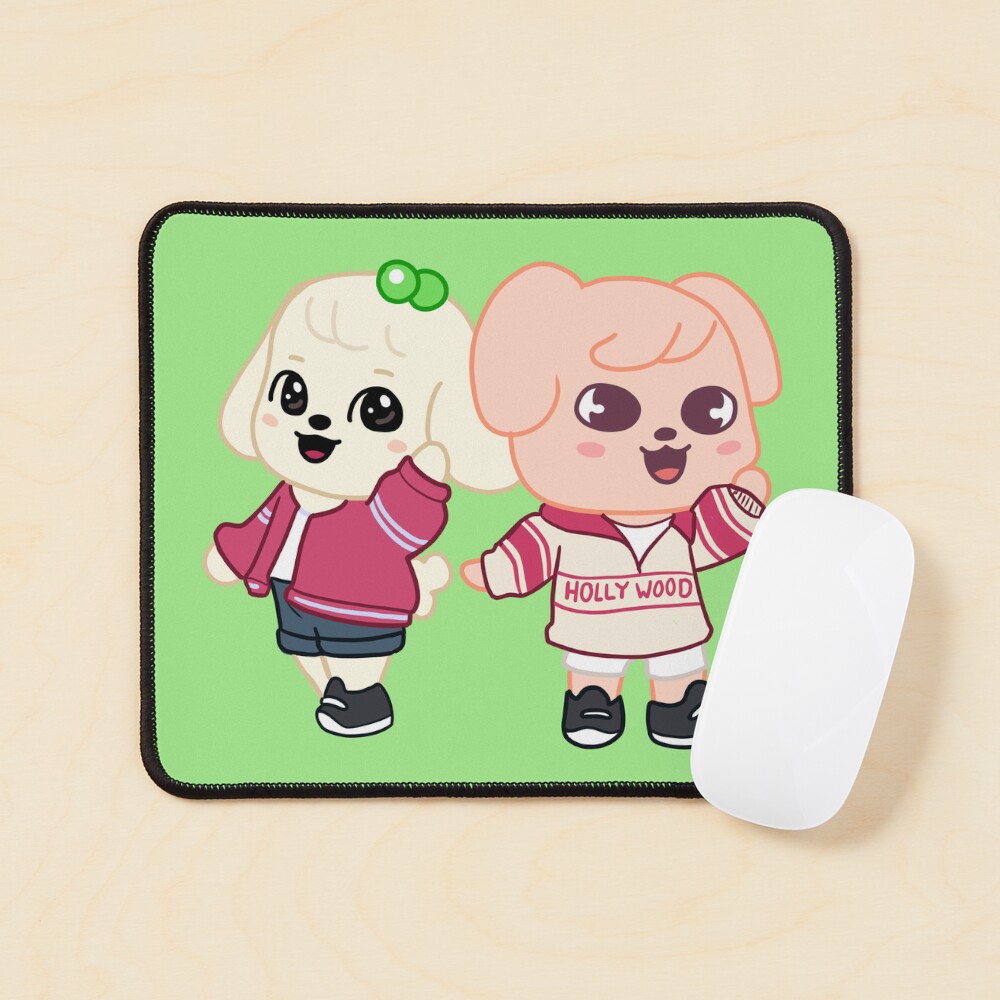"STRAY KIDS (SKZOO) IVE (MINIVE) PuppyM And GangGanji" Sticker for Sale ...