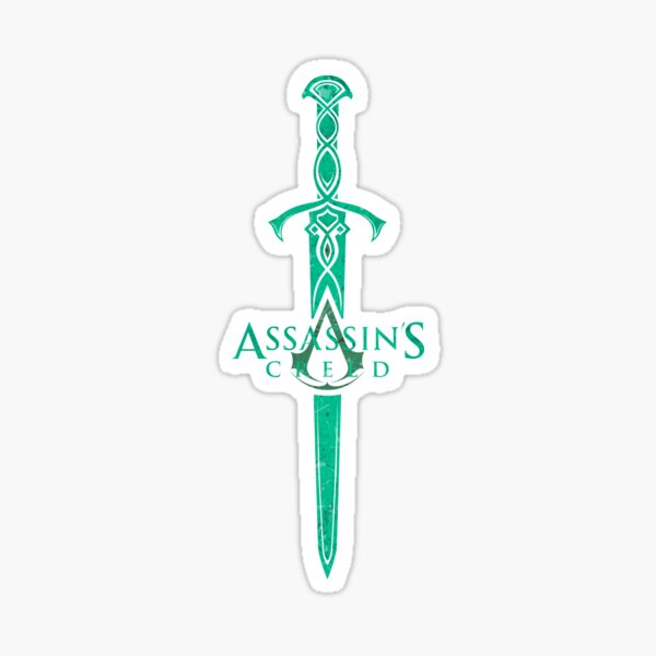 "Sword Assassins Creed " Sticker for Sale by unihammer | Redbubble