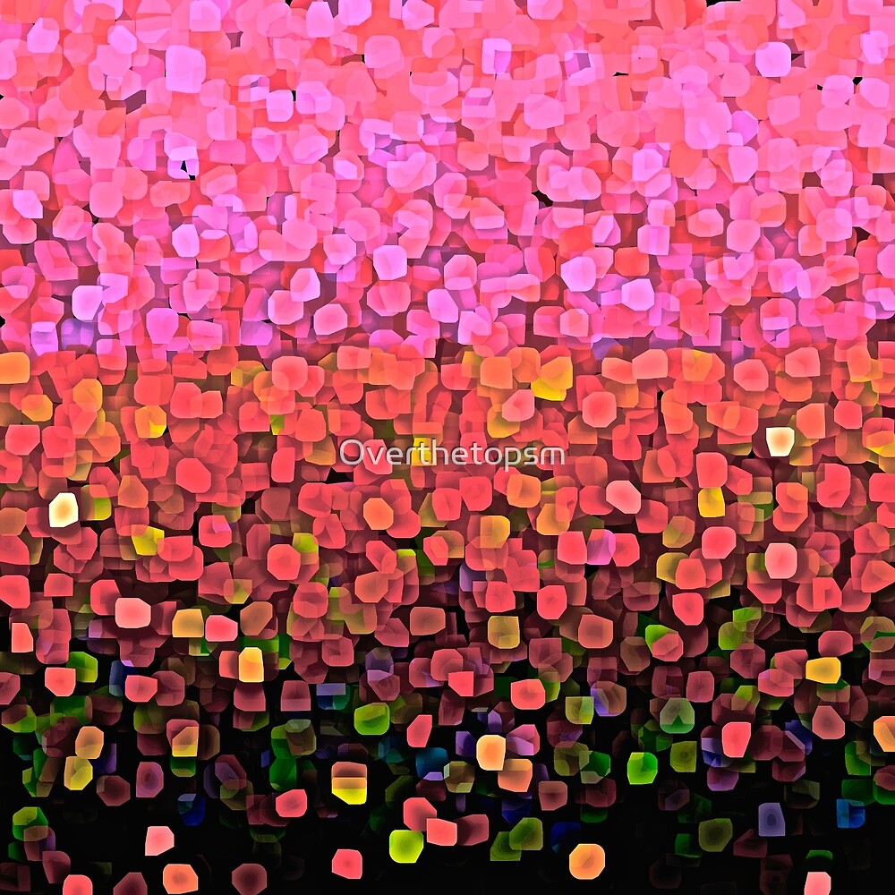 "Sparkle and Glitter Pink and Yellow" by Saundra Myles | Redbubble