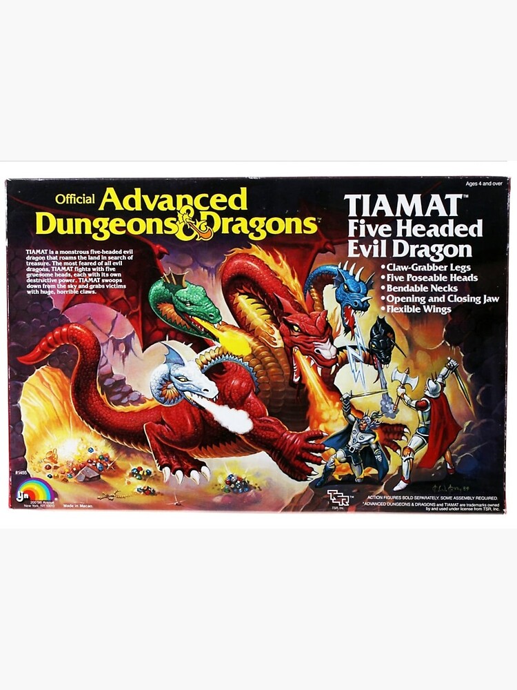 "Dungeons and Dragons Tiamat" Poster for Sale by LilyanhoGUe | Redbubble