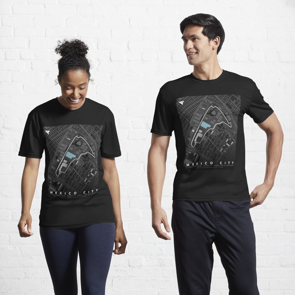 "Mexico City F1 Grand Prix, Autodromo Hermanos Rodriguez | Track Map ...