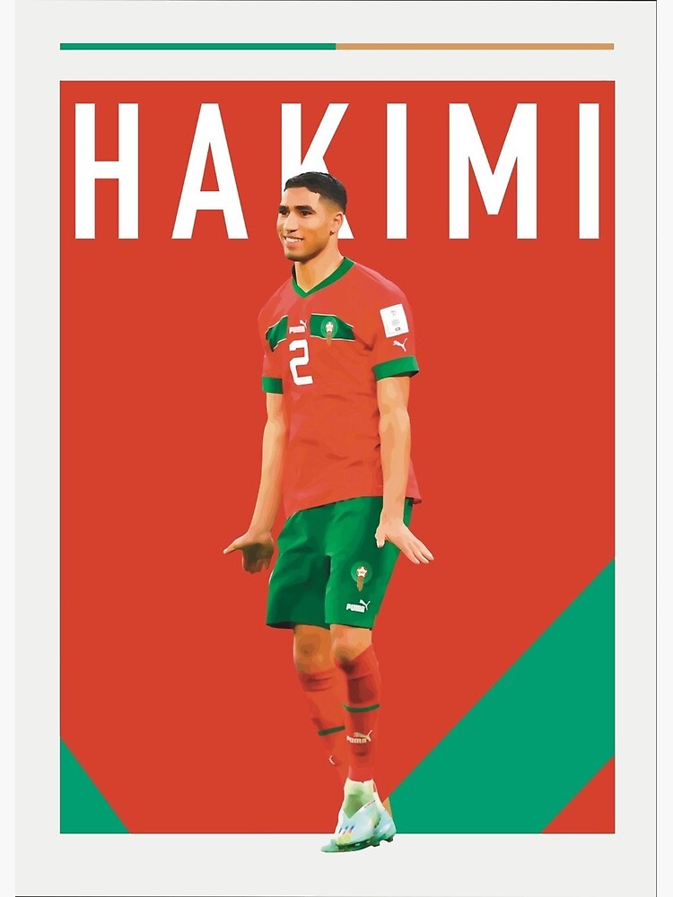 "Achraf Hakimi" Poster for Sale by ValleygroVern | Redbubble