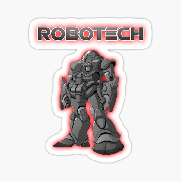"Robotech Bioroid combat" Sticker for Sale by konlongtuka | Redbubble