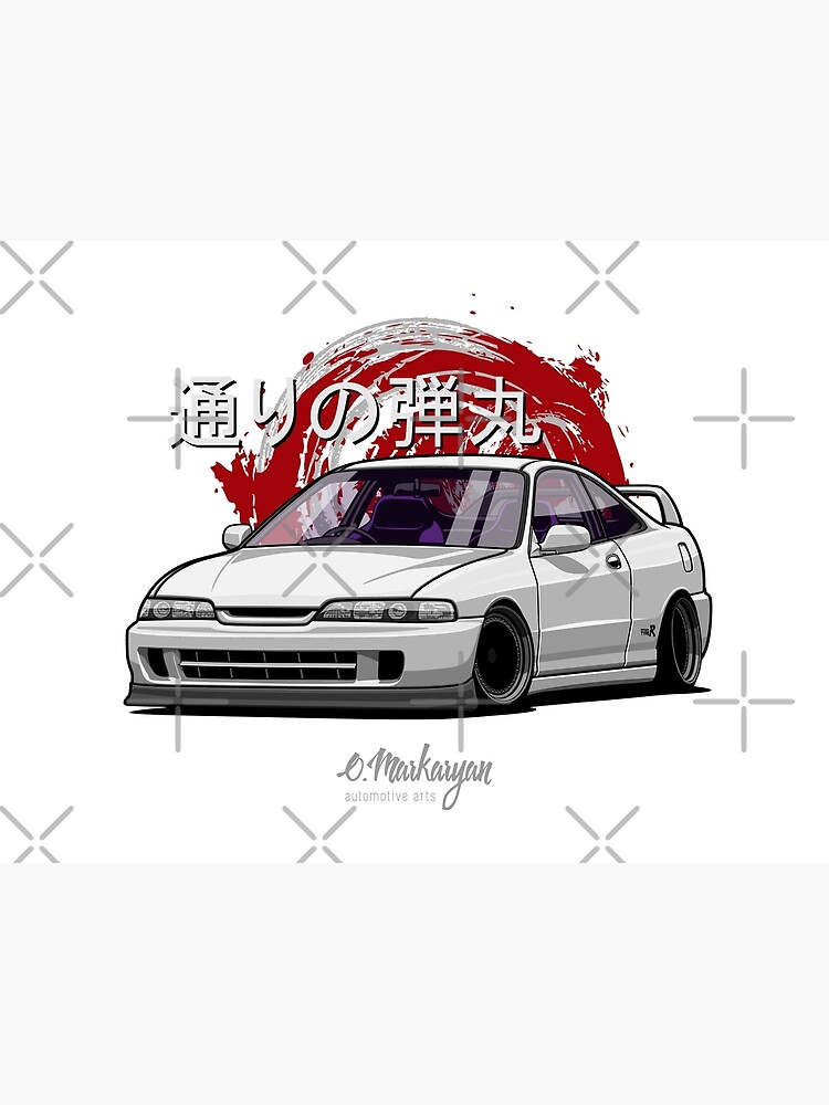 "Integra DC2 (white)" Poster for Sale by OlegMarkaryan | Redbubble
