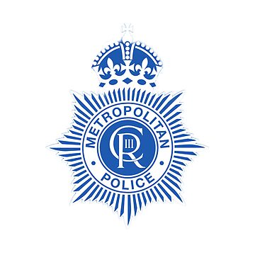 "Met police kings crown mps met pol metropolitan " Sticker for Sale by ...
