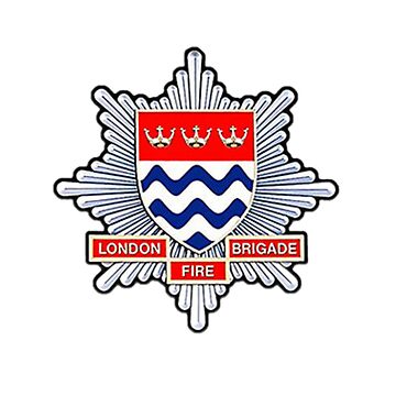 "London fire brigade Lfb fire service " Sticker for Sale by ...