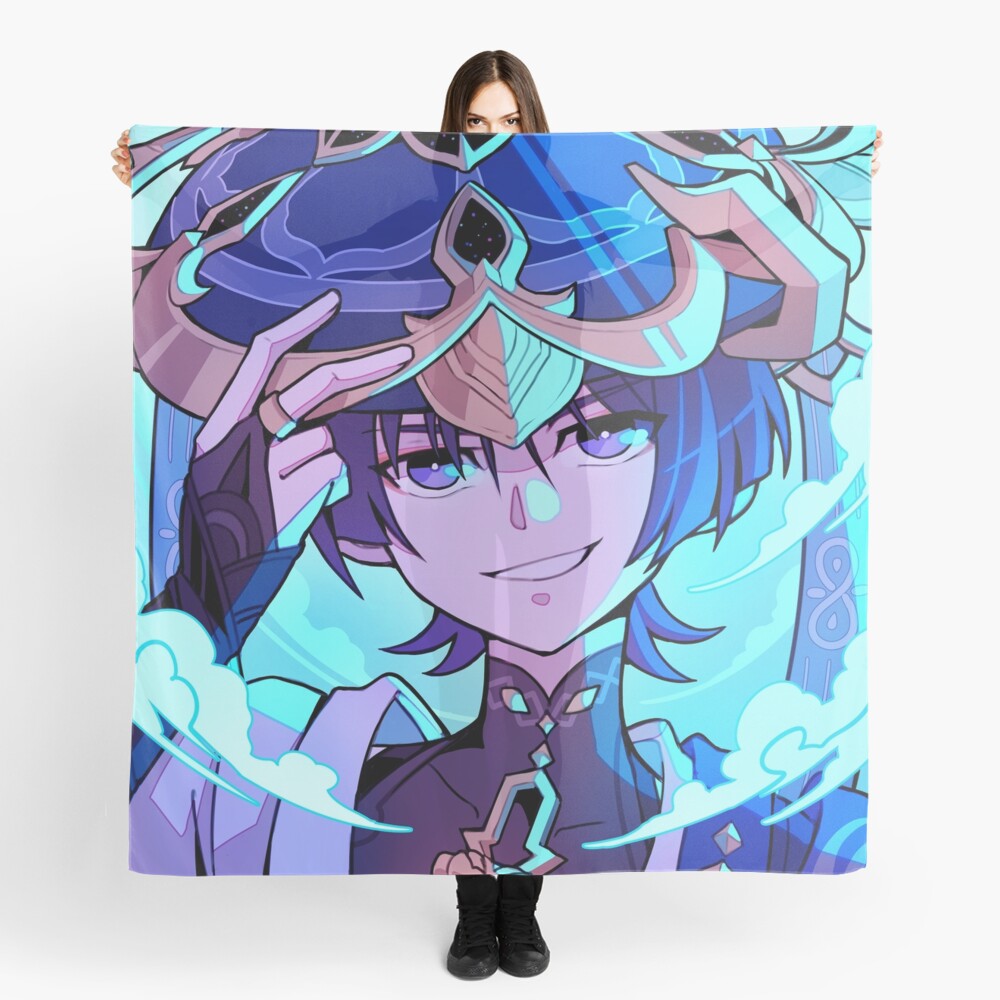 "Scaramouche - Wanderer" Sticker for Sale by damare | Redbubble