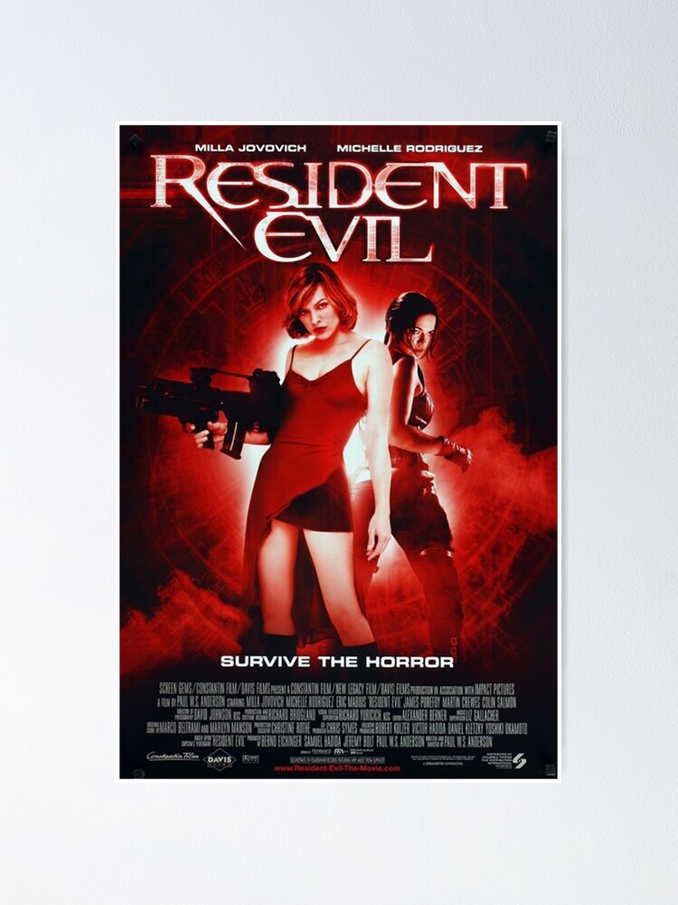 "Resident Movie" Poster for Sale by lamontjohane | Redbubble
