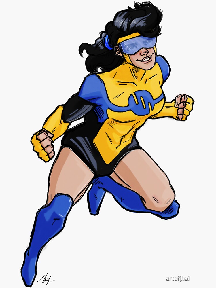 "Invincible Terra Sticker" Sticker by jhaijhai | Redbubble