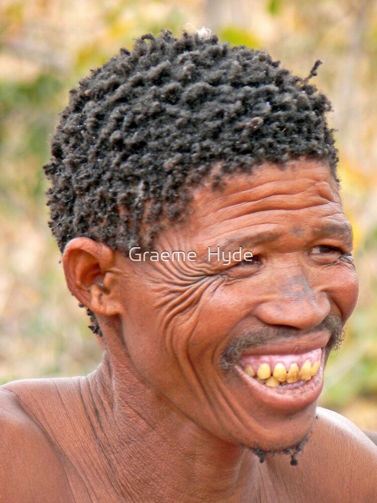 "Bushman Guide" by Graeme Hyde | Redbubble