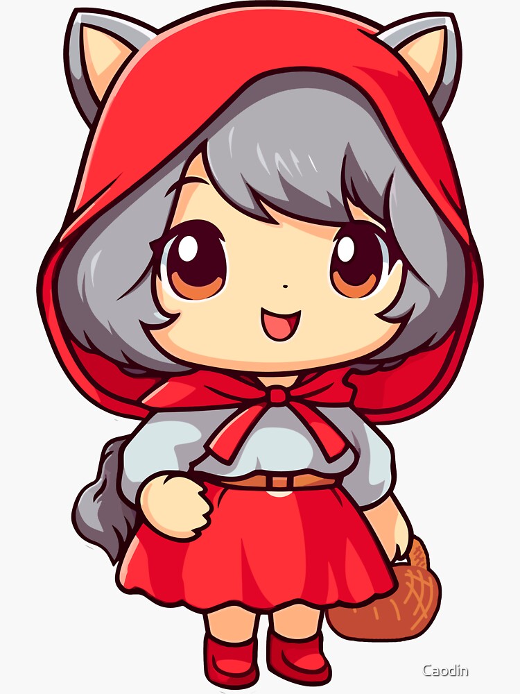 Caperucita Roja Chibi Hood Costume Stock Illustrations – 4,356 Hood
