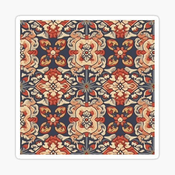 "Flamenco Finesse" Sticker for Sale by PixelPatchwork | Redbubble