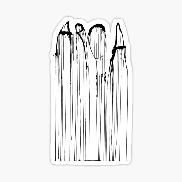"Arca Merch Arca Logo" Sticker for Sale by Nicolashca | Redbubble