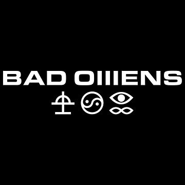 "Bad Omens Merch Bad Omens Logo" Sticker for Sale by Nicolashca | Redbubble