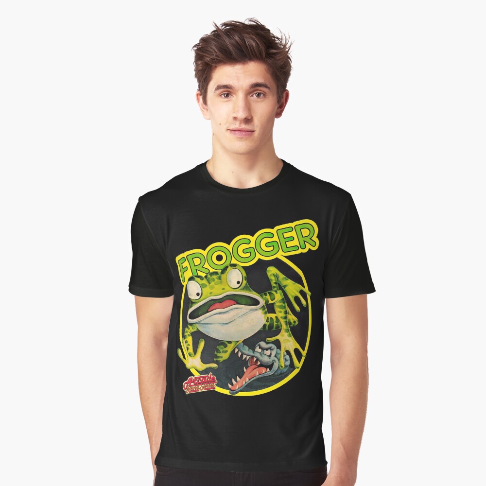 "FROGGER" Sticker by seriZed | Redbubble