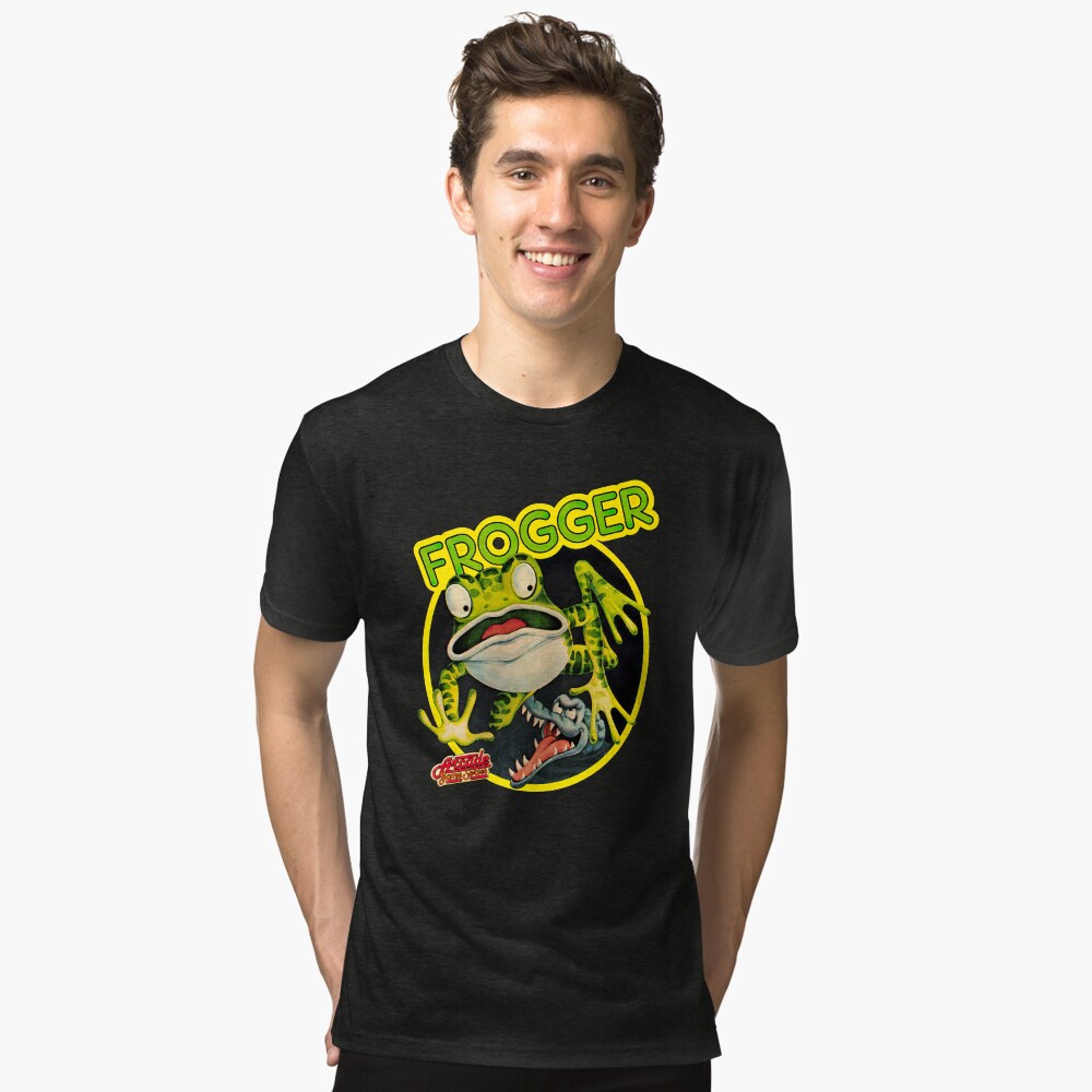"FROGGER" Sticker by seriZed | Redbubble