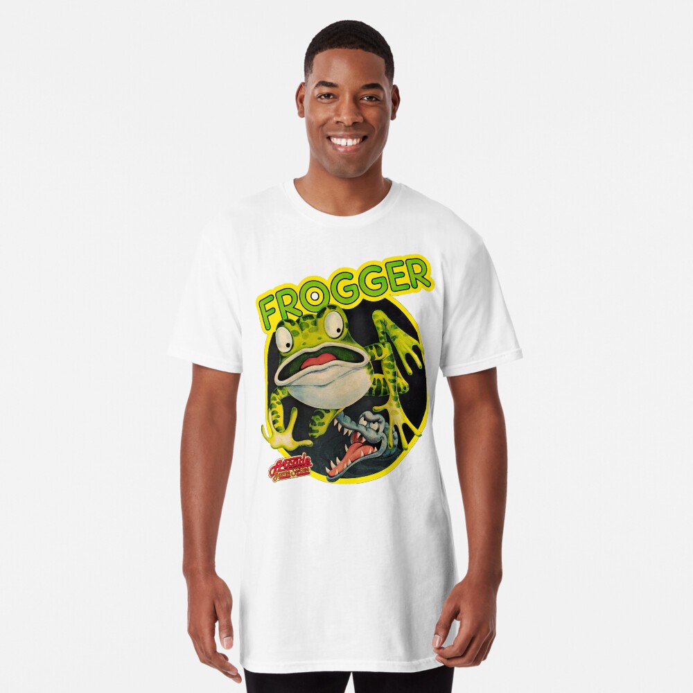 "FROGGER" Sticker by seriZed | Redbubble