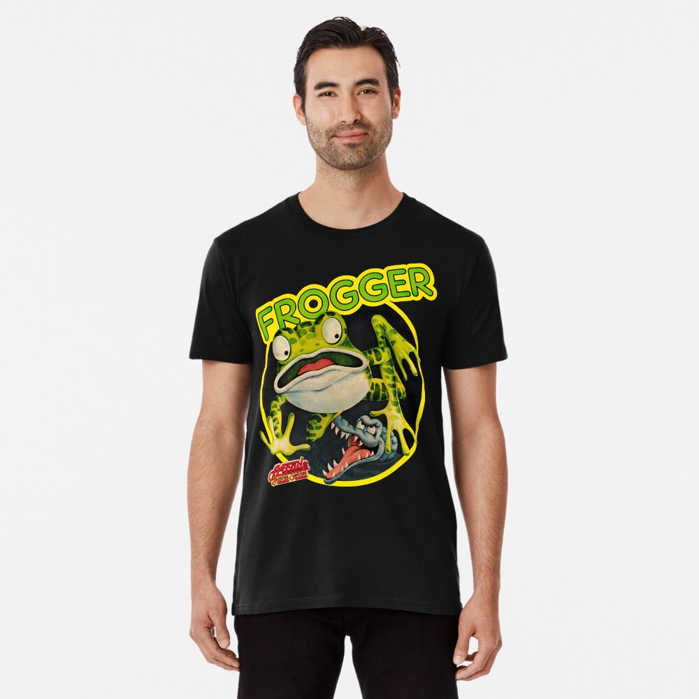 "FROGGER" Sticker by seriZed | Redbubble