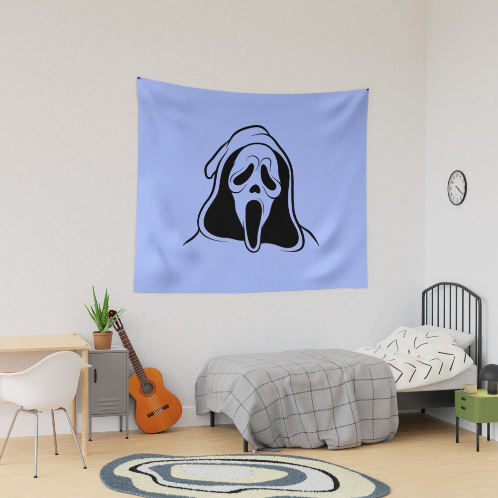 "GHOSTFACE CALLING scary mask ghost face" Art Board Print for Sale by ...