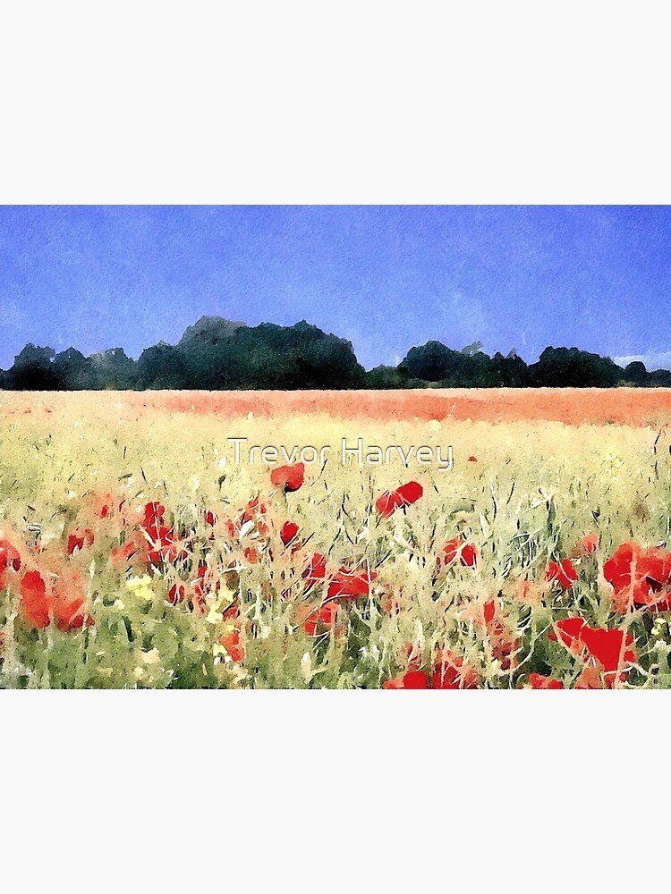 "Poppy Field" Photographic Print for Sale by Trevor-Harvey | Redbubble