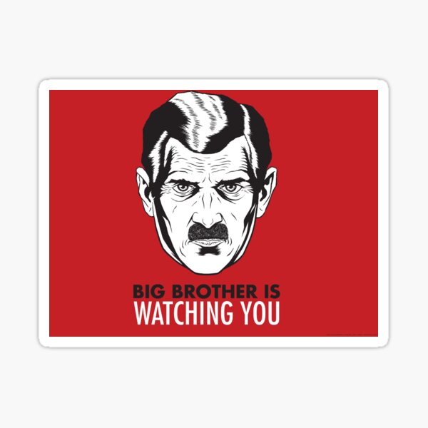 "big brother" Sticker by Jugulaire | Redbubble