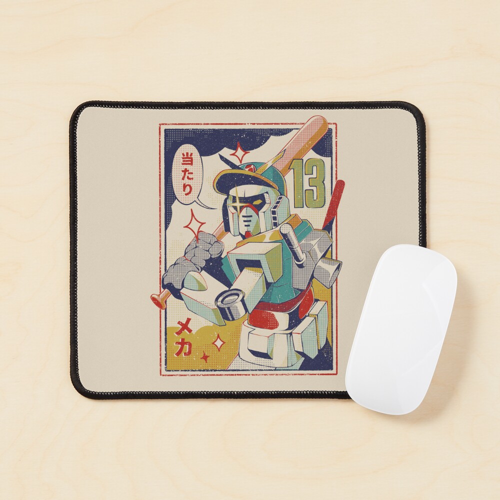 "Baseball Mecha" Sticker for Sale by ilustrata | Redbubble