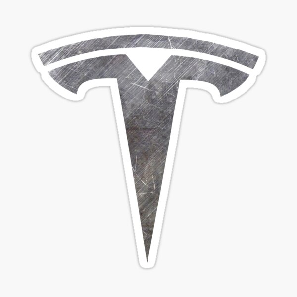 Tesla Logo Stickers | Redbubble