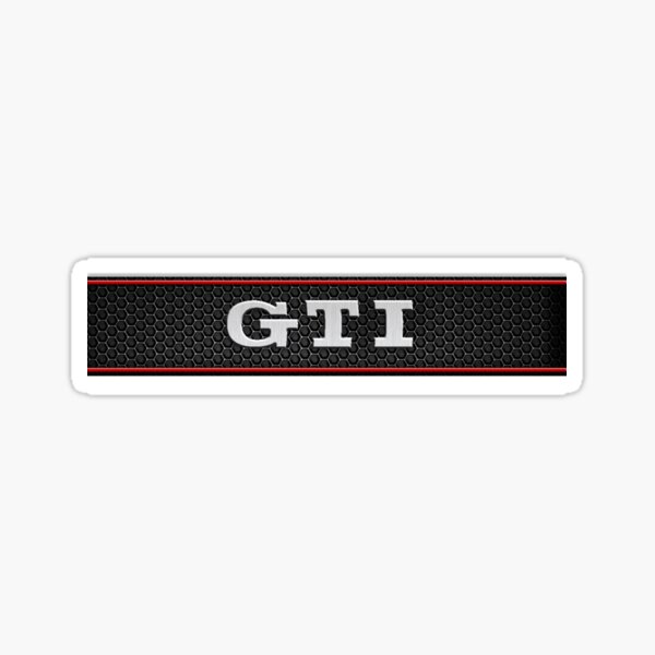 Sticker: Gti | Redbubble