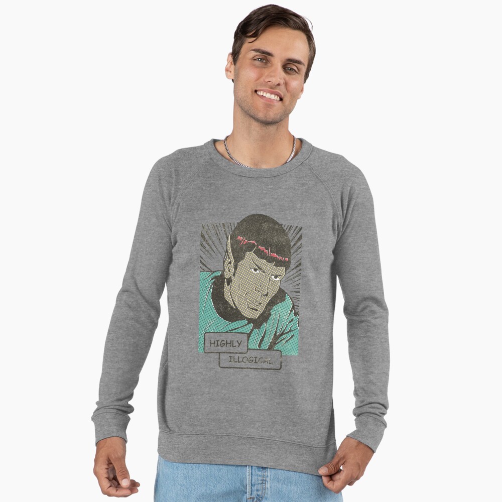 "Star Trek: The Original Series Spock Retro Highly Illogical Comic ...