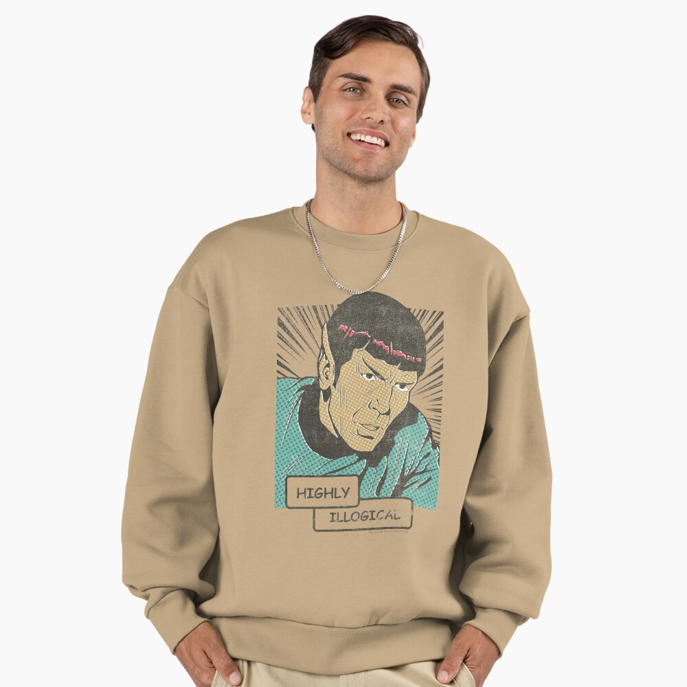 "Star Trek: The Original Series Spock Retro Highly Illogical Comic ...