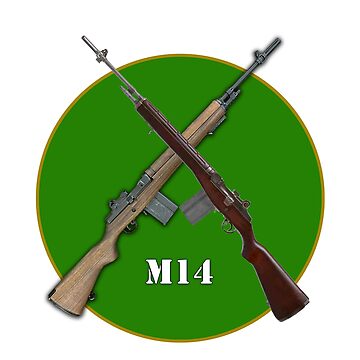 "M14-M1A America's Battle Rifle" Essential T-Shirt for Sale by ...