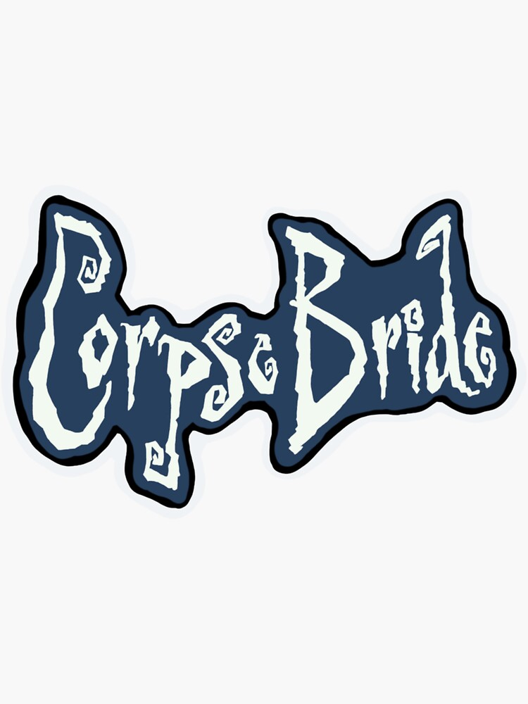 "Corpse Bride" Sticker for Sale by terrells | Redbubble