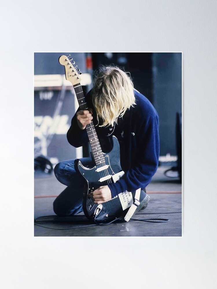 Kurt Cobain Legend Guitarist Poster sold by Gabriela González | SKU ...