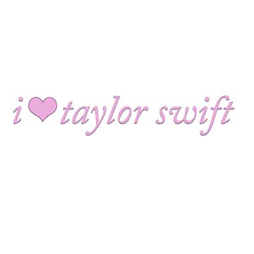 "i heart taylor swift coquette cute pink" Sticker for Sale by ...