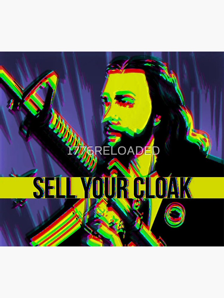 "Gun Jesus " Sticker for Sale by 1776RELOADED | Redbubble