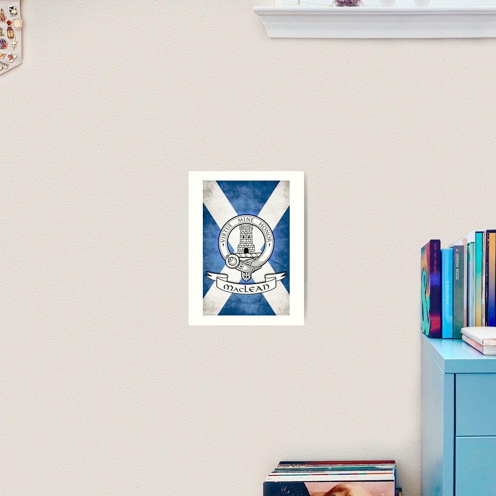 "MacLean Family Crest - Scottish Clans" Art Print for Sale by njmclean ...