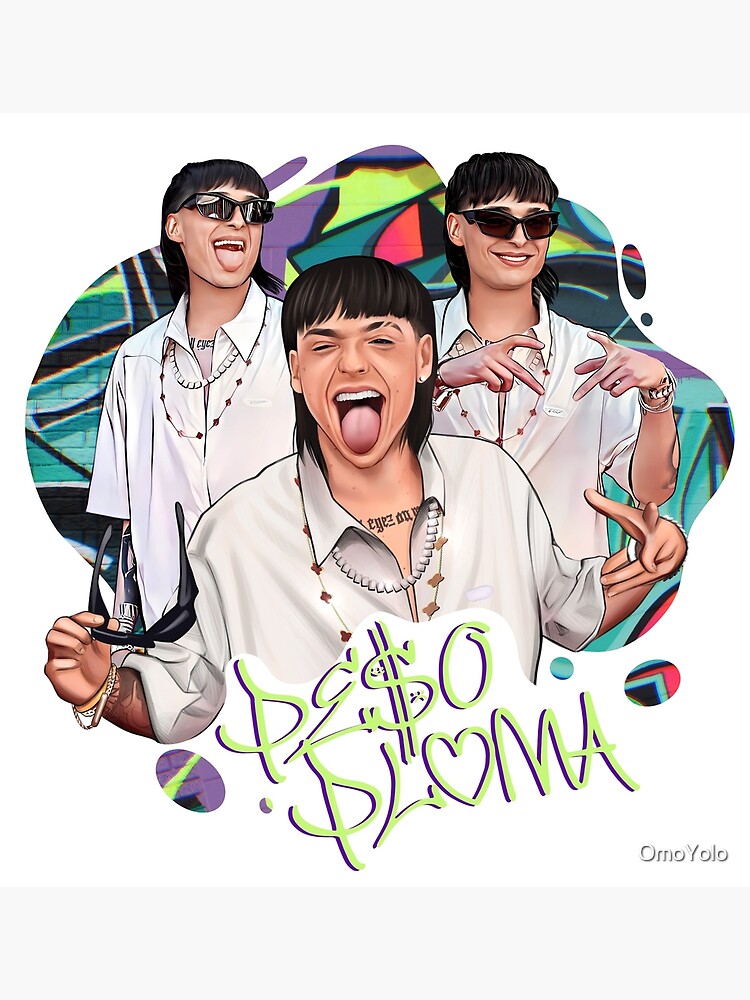 "Peso Pluma" Poster for Sale by OmoYolo | Redbubble