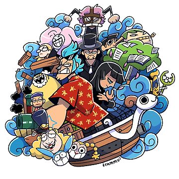 "Water 7" Sticker by Frammu | Redbubble