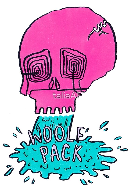 "Woolf Pack Logo" by taliaAF | Redbubble