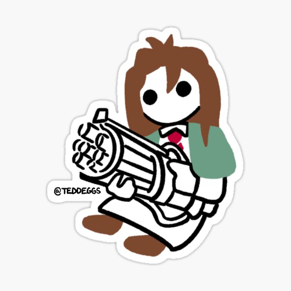 Tiny Milly Sticker For Sale By Theodore G Redbubble