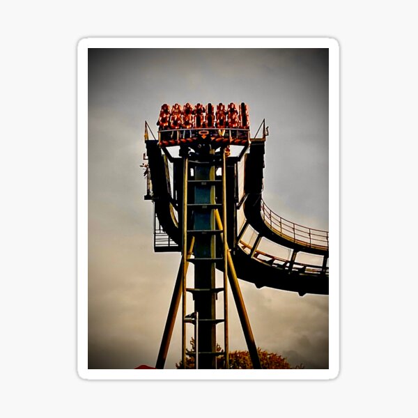 "Oblivion - Alton Towers" Sticker for Sale by Humanbean20617 | Redbubble