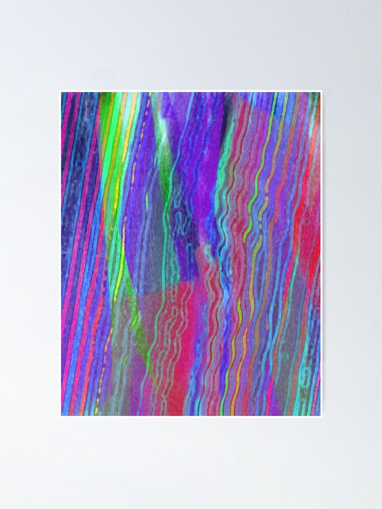 "Fragmentation" Poster for Sale by BettyMackey | Redbubble