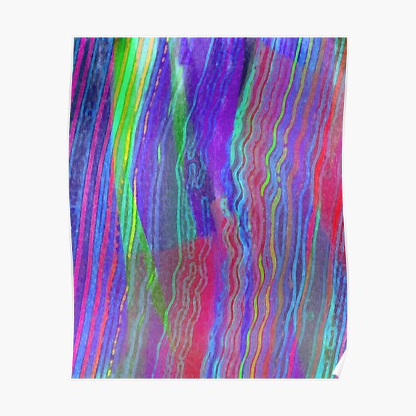 "Fragmentation" Poster for Sale by BettyMackey | Redbubble