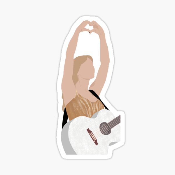 "Taylor Swift - Fearless Heart" Sticker for Sale by Savcreate | Redbubble