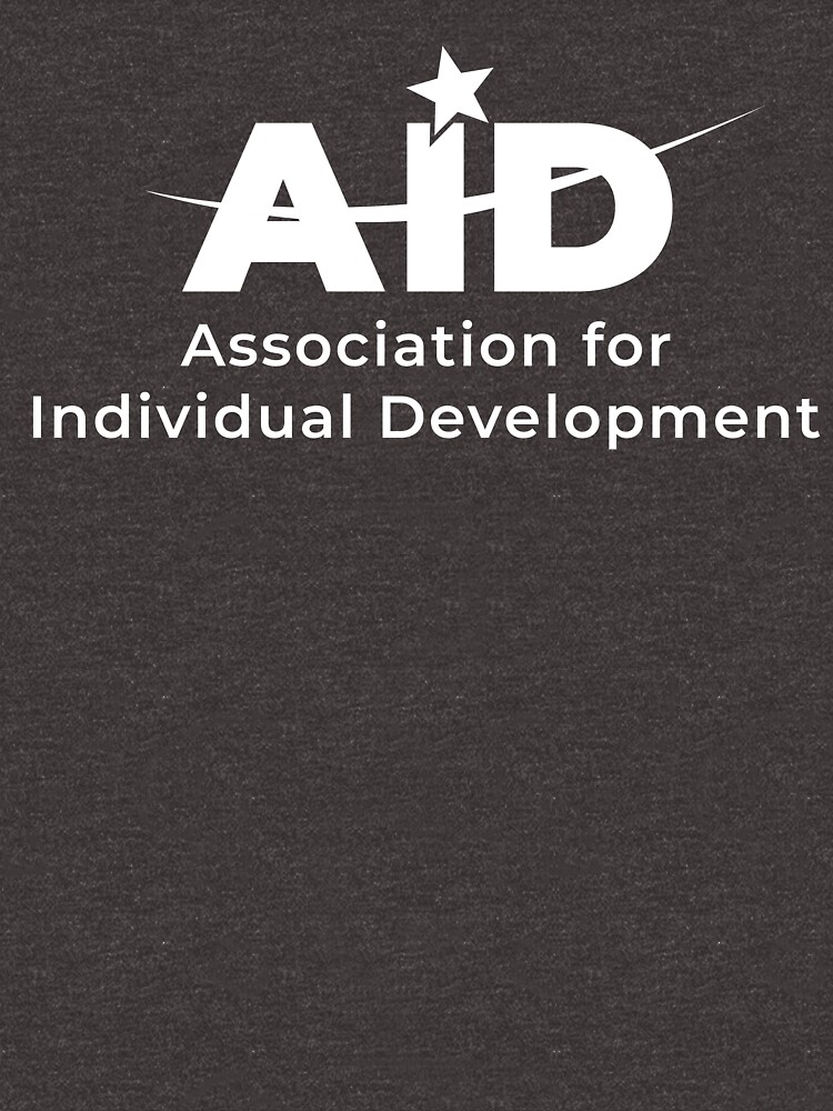 "Association for Individual Development (WHITE)" Essential T-Shirt for ...