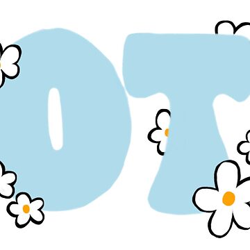 "Groovy OT" Sticker for Sale by sareberries | Redbubble