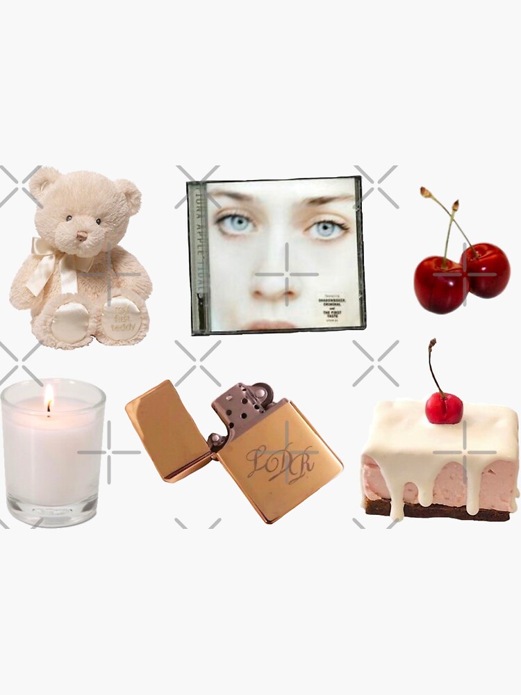 "fiona apple coquette sticker set" Sticker for Sale by kayacobain ...