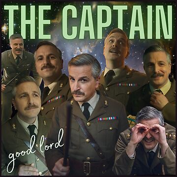 "The Captain - BBC Ghosts" Sticker for Sale by JessyMoonshoes | Redbubble