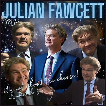 "Julian Fawcett MP - BBC Ghosts" Sticker for Sale by JessyMoonshoes ...