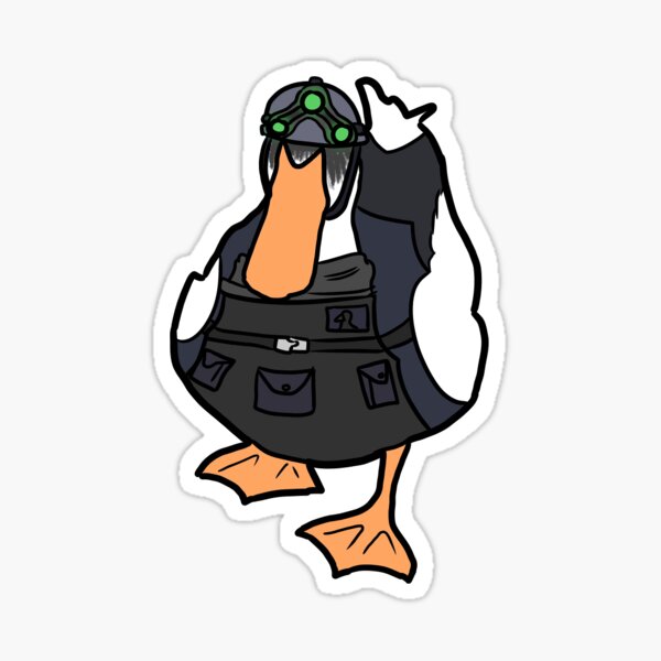 "Special Ops Ducky" Sticker for Sale by Assmodeus | Redbubble